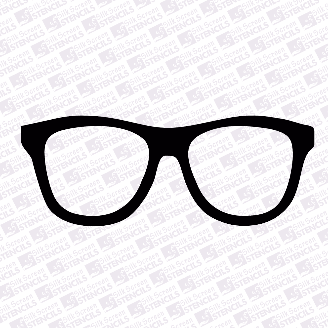 Glasses | Silkscreen Stencils