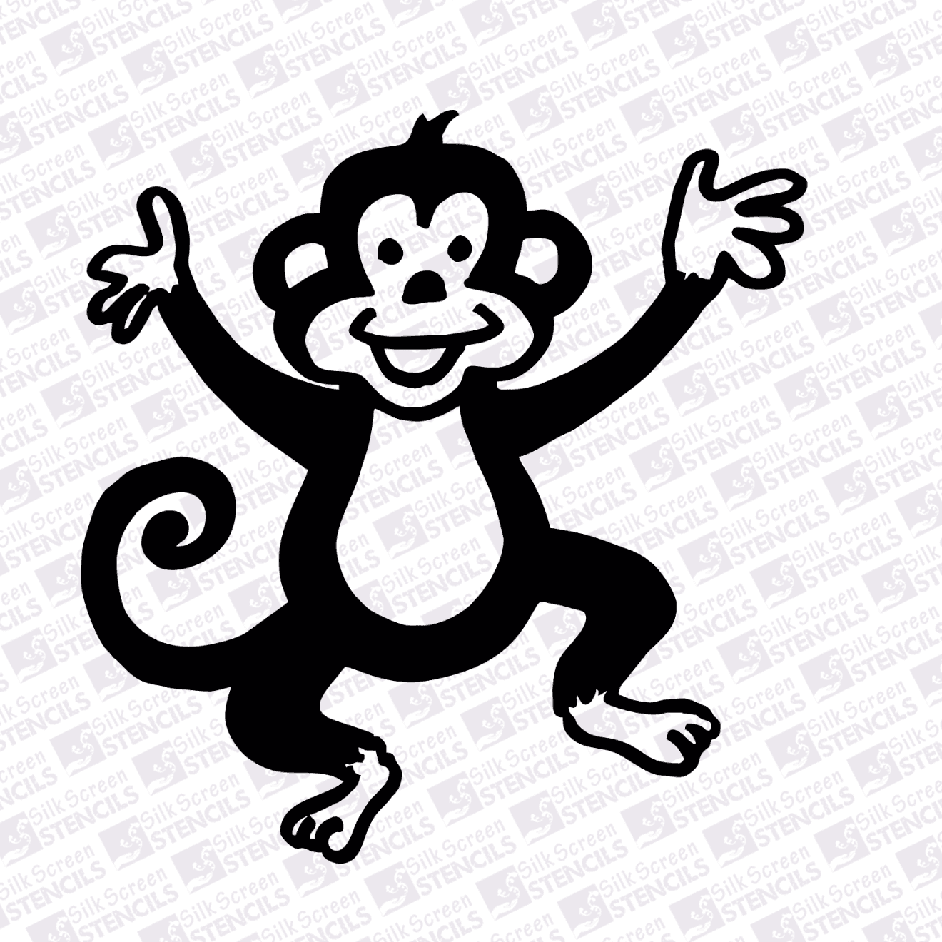 Monkey | Silkscreen Stencils