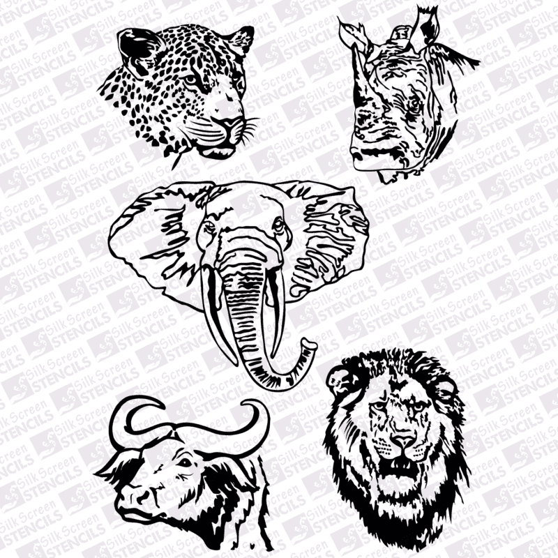 Big 5 | Silkscreen Stencils