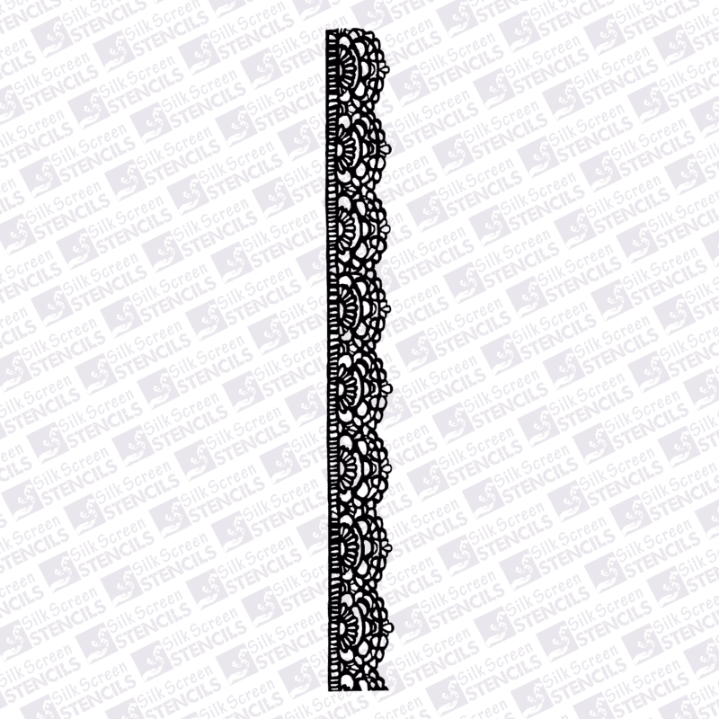 Border Lace 1 | Silkscreen Stencils