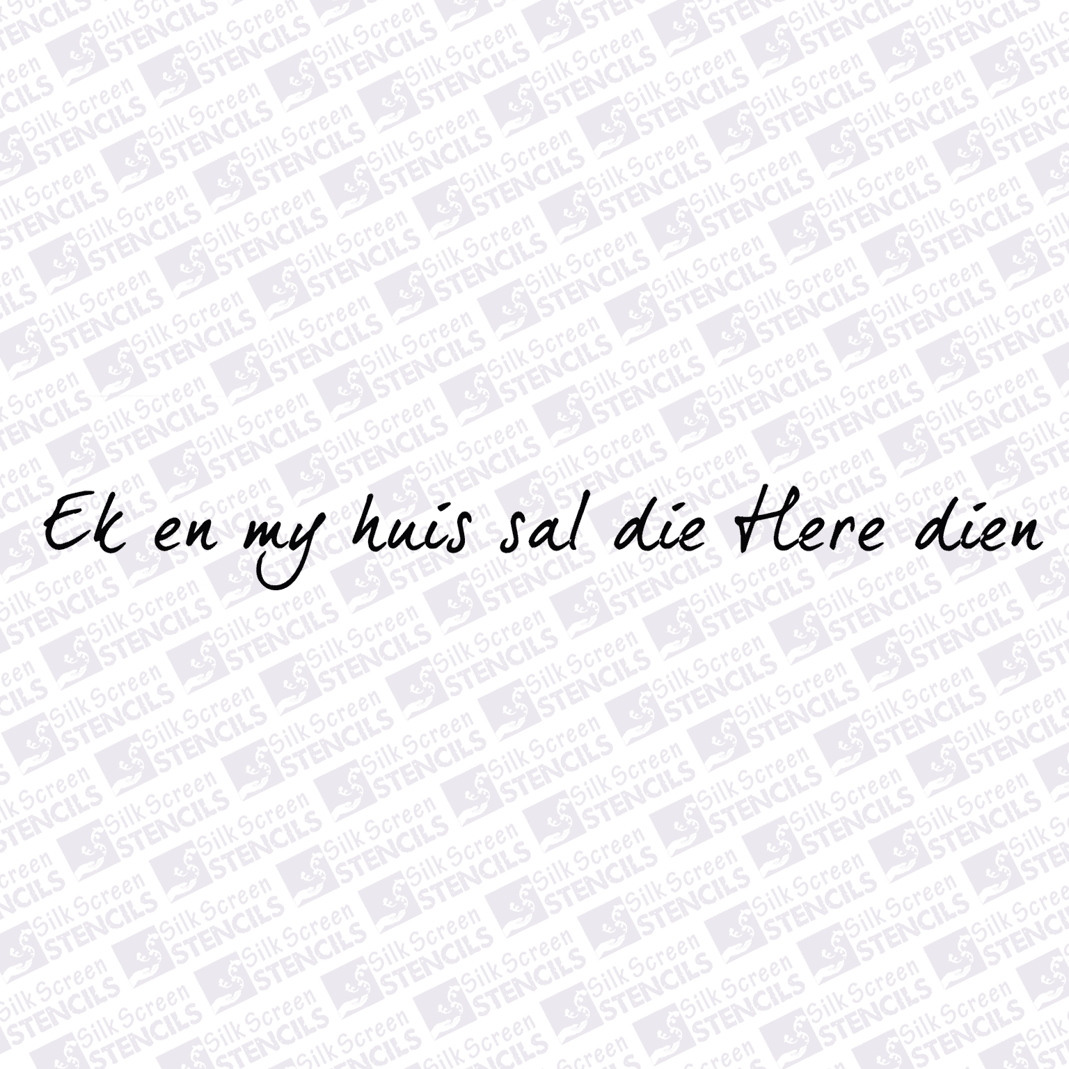 Ons Vader | Silkscreen Stencils