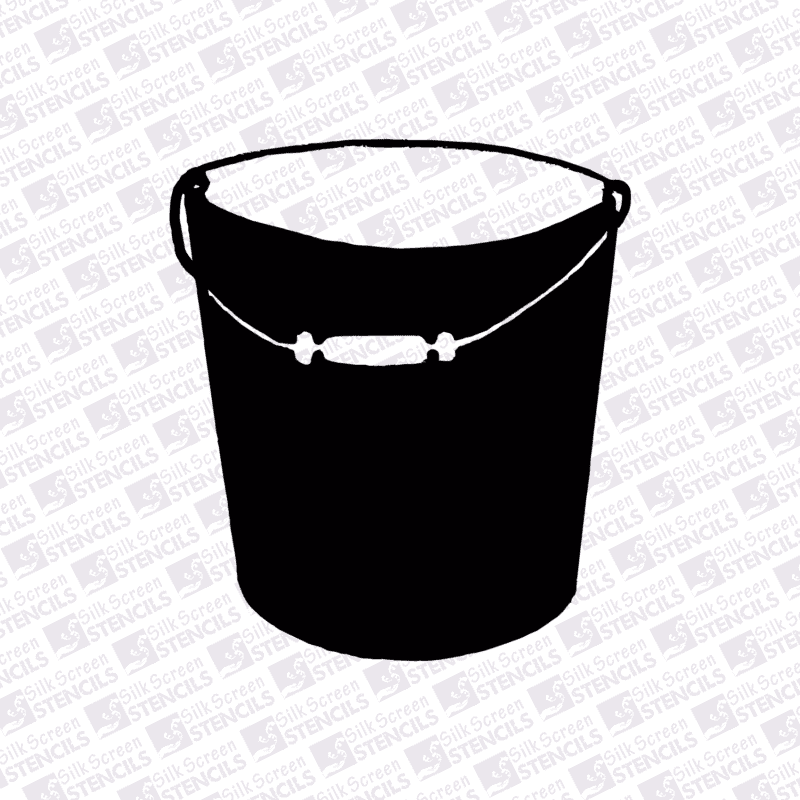 enamel bucket | Silkscreen Stencils