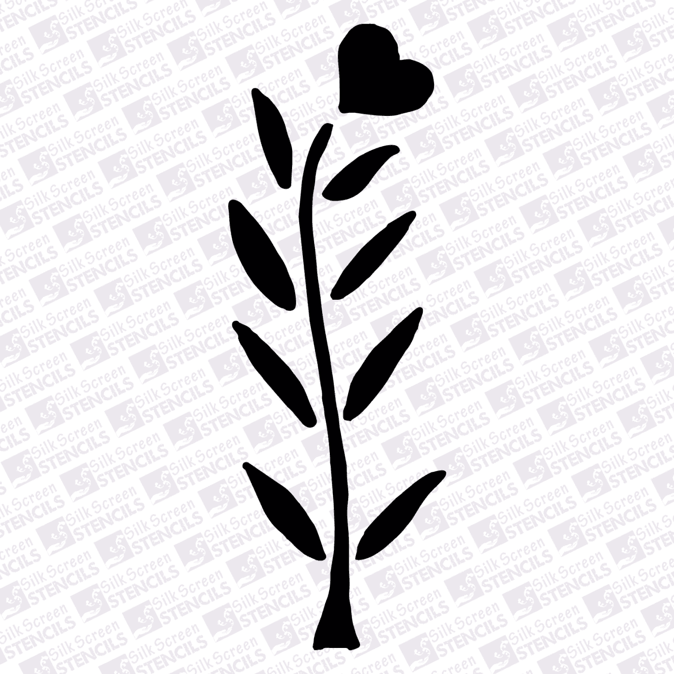 Aloe outline | Silkscreen Stencils