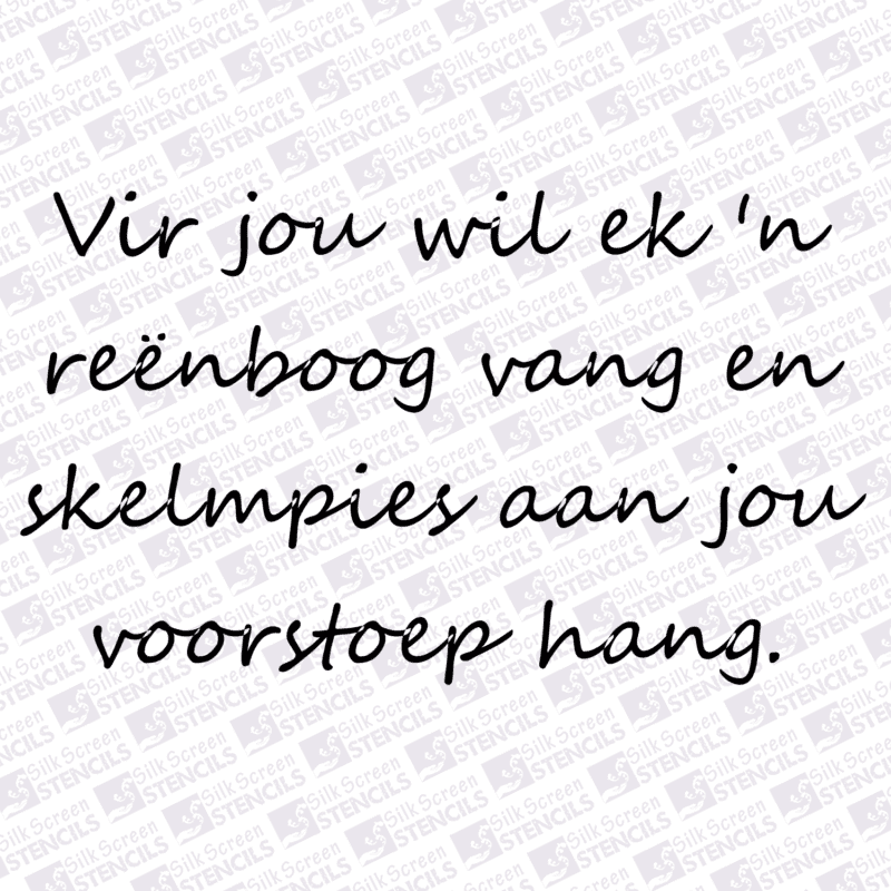 Ons Vader | Silkscreen Stencils