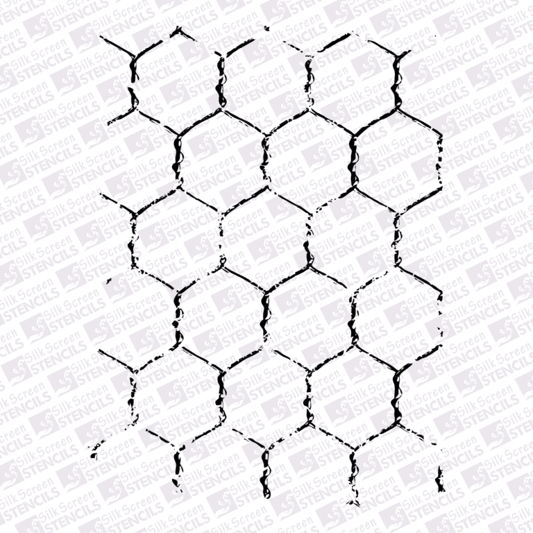 Cracks | Silkscreen Stencils