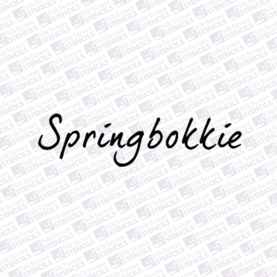 springbokkie | Silkscreen Stencils
