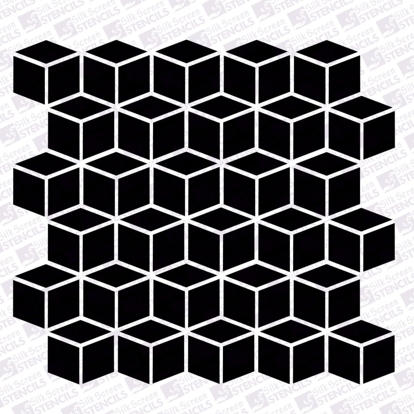 sq Blocks | Silkscreen Stencils