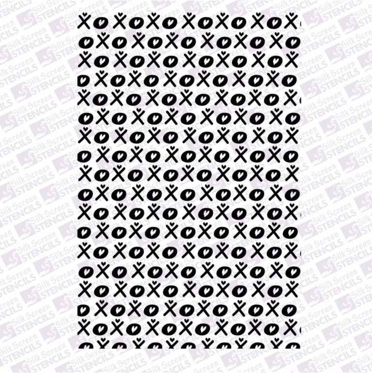 xoxo | Silkscreen Stencils